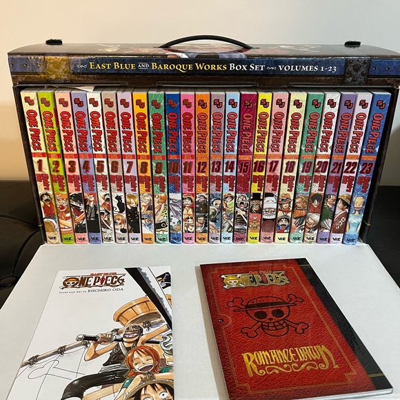 Other | One Piece Box Set Manga Volumes 123 With Bonus Mini Comic And ...